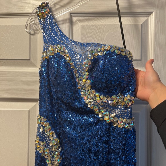 Dresses | One Sleeves Evening Gown | Poshmark